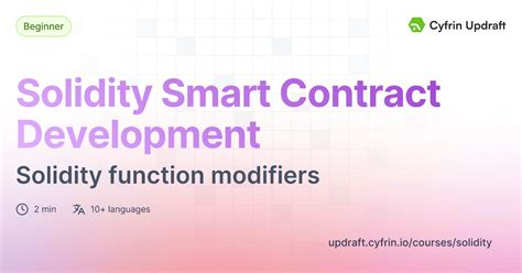 Video Fund Me Solidity Function Modifiers Solidity Smart Contract