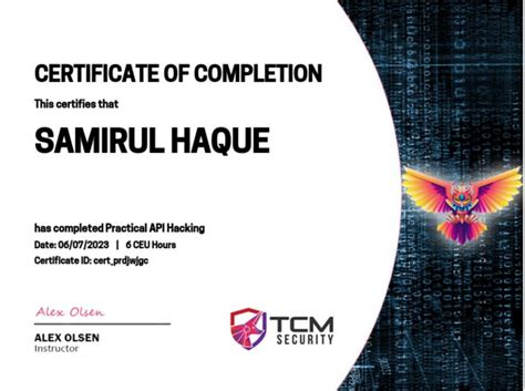samirul haque on linkedin i recently completed the practical api