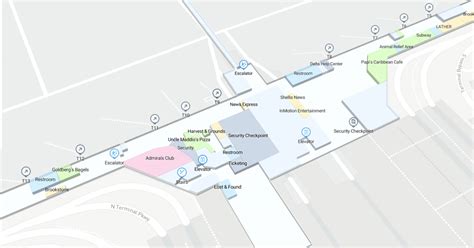Hartsfield Jackson Atlanta Airport Atl Maps