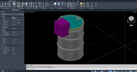 3d Partial Half Section View Autodesk Community