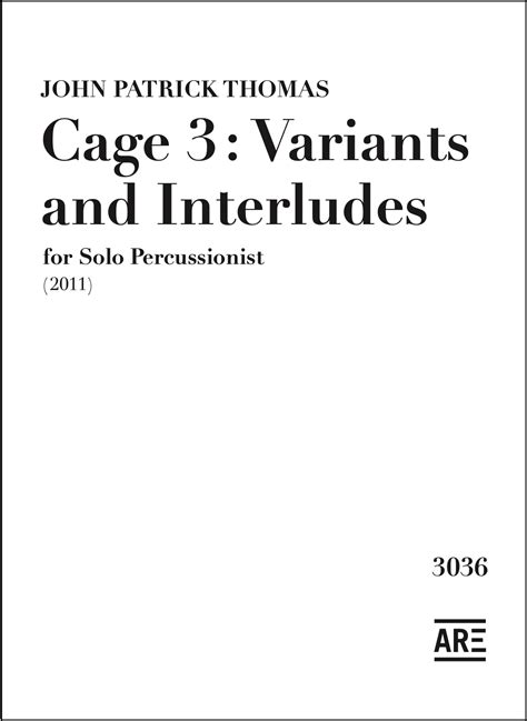 John Patrick Thomas Composer