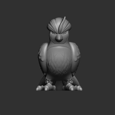 3d File Pokemon 017 Pidgeotto 🐉・3d Printer Design To Download・cults