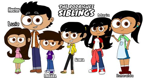 The Rodriguez Siblings By Bluespider17 On Deviantart