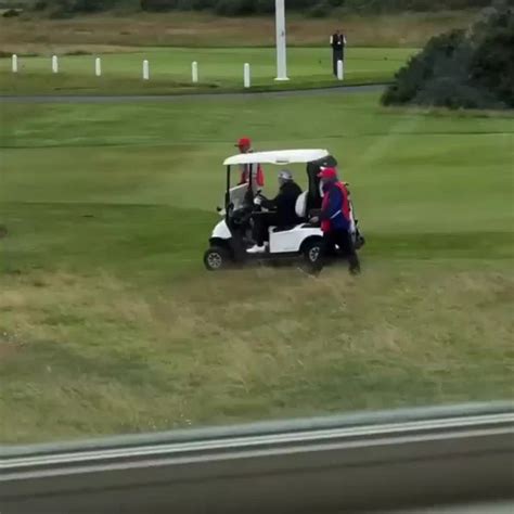 Trumps Caddie Caught Dropping Ball For Him Album On Imgur