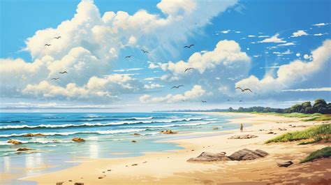 Beautiful Day At The Beach By Silentemotionn On Deviantart