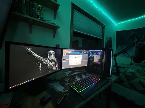 First Set Up Set Up It Was A Laptop With An Hdmi Cord To A Monitor I Paid For It All W My New