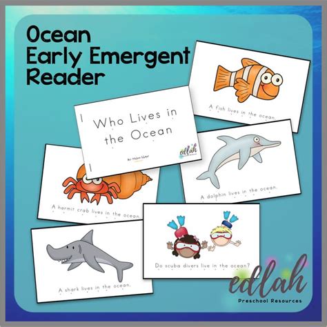 Ocean Early Emergent Reader Full Color Version