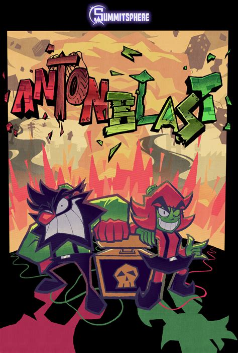 Antonblast Poster Thing By Hactica On Newgrounds
