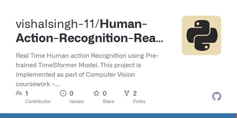 Github Vishalsingh 11 Human Action Recognition Real Time Real Time