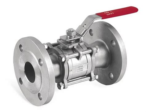 3 Pc Flanged Ball Valves At ₹ 1500piece Three Piece Ball Valve In