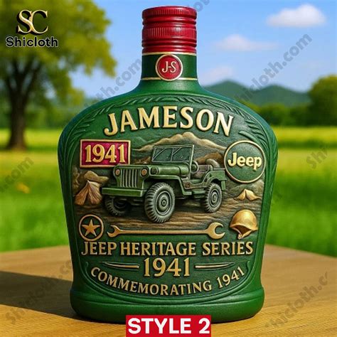 New Whiskey Bottle Shicloth