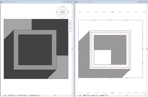 Revit Shadows In Cropped Floor Plans And D Views Revit Products Autodesk Knowledge