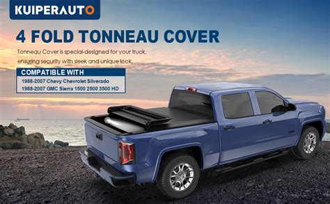 Kuiperauto Quad Soft 6 5ft Truck Bed Tonneau Cover
