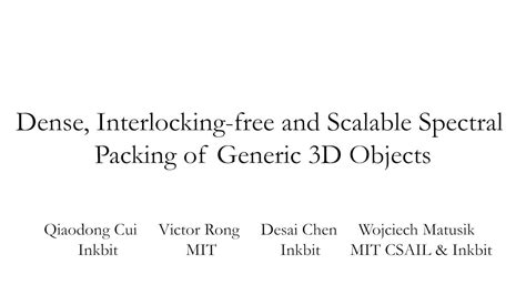 Video Wojciech Matusik On Linkedin Additivemanufacturing 3dprinting