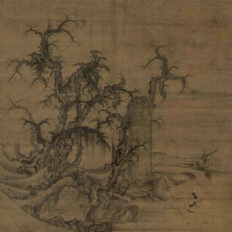 李成小寒林图 作品 平远 山水