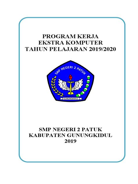 Contoh Program Kerja Ekstra Komputer Pdf