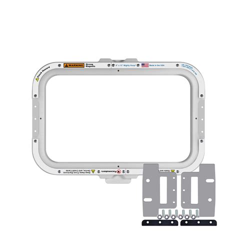 Mighty Hoop Magnetic Frames For Zsk Embroidery Machines