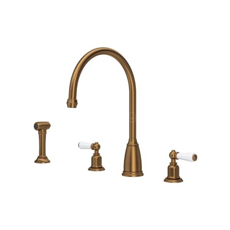 Phoenician Widespread Mixer With Rinse English Bronze Sterling Website