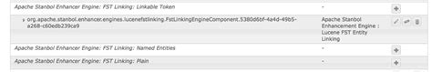 Linking Mode Specific Components