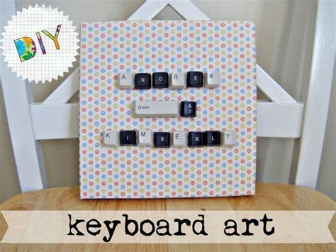 Keyboard Art Project At Kathleen Flores Blog