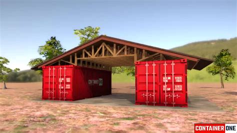 12 Epic Shipping Container Garage And Carport Ideas Container House