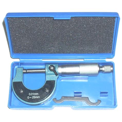 Outside Micrometer Measures Diameter Thickness 0 25mm Atl Welding Supply