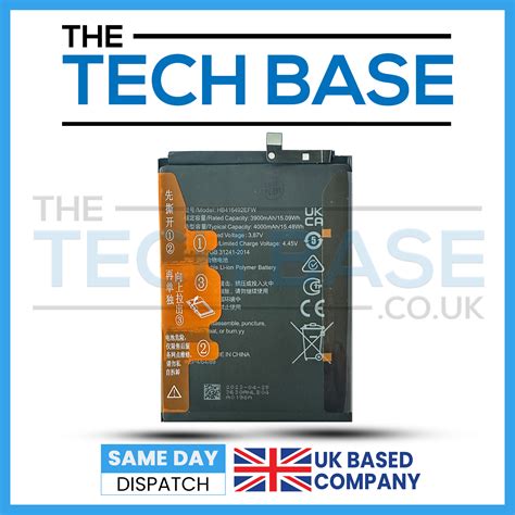 Honor X8 TFY LX1 TYF LX2 TFY LX3 Battery HB416492EFW The Techbase