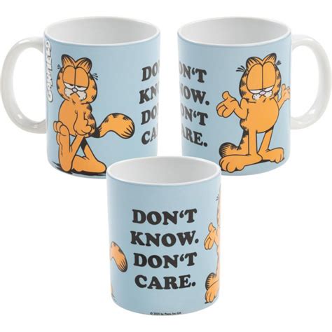 Taza Mug En Cerámica United Garfield Dont Know Dont Care