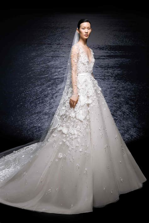 New Elie Saab Bridal Wedding Dresses