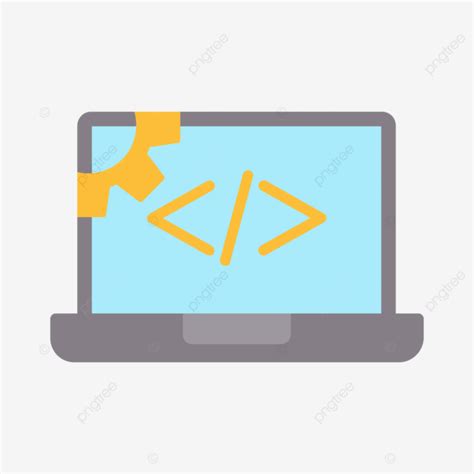 Web Development Flat Icon Vector Code Dashboard Development Png And