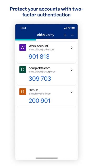 okta verify app store