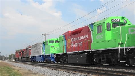 Cpkc Freight W Hydrogen Units Buffalo Ia 61823 Youtube