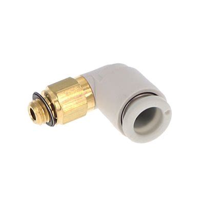 Smc Fitting Elbow M5 6mm Tube Kq2l06 M5a