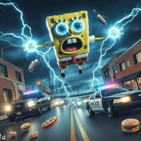 How Spongebob Almost Got Put Behind Bars R Dalle