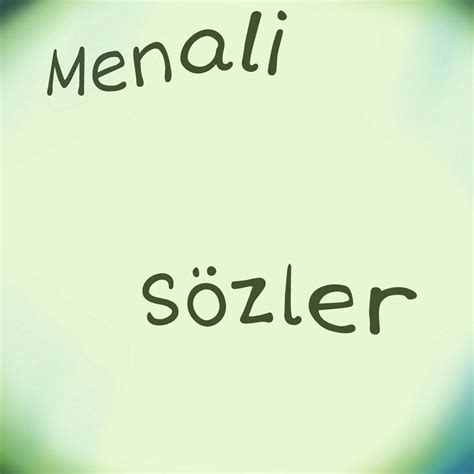 Menali Sozler