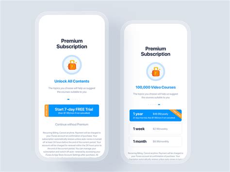 Premium Subscription Ui Concept By Hoangpts On Dribbble Premium Subscription Ui Concept By Hoangpts On Dribbble