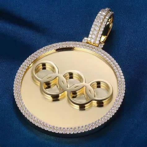2 00 Ct Round Cut Natural Moissanite Set 14k Yellow Gold Plated Olympic