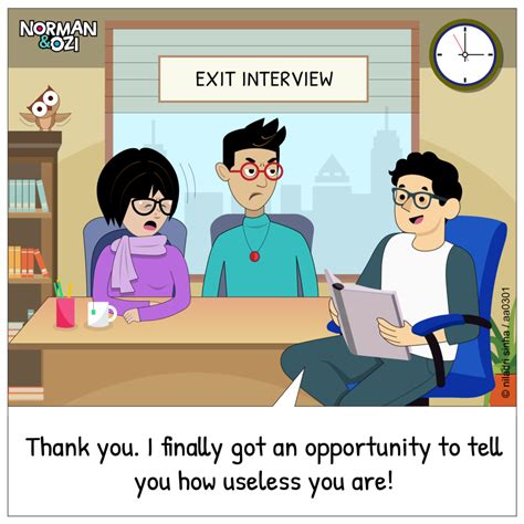 💬 The Reality Of Exit Interviews Norman And Ozi