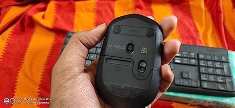 Amazon In Buy Logitech MK235 Wireless Keyboard And Mouse Set For Windows 2 4 GHz Wireless