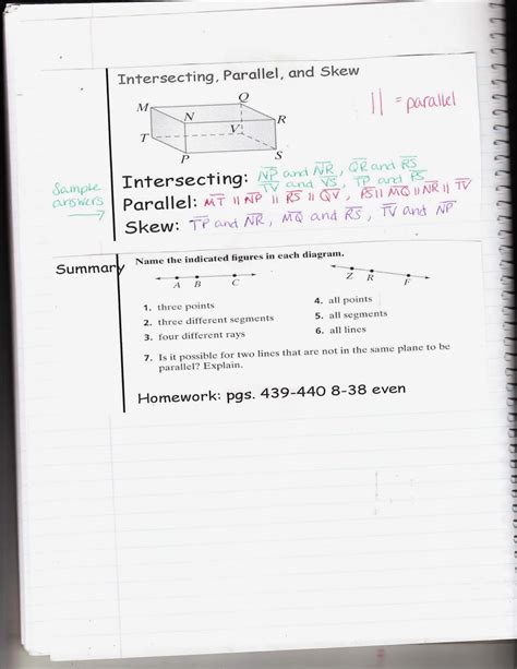 Ms Jean S Classroom Blog 9 1 Intro To Geometry Points Lines And Planes