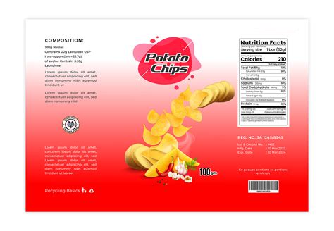 Potato Chips Packaging Design On Behance