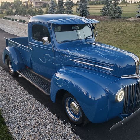 Award Winning 1947 Jailbar” Ford F1 Restomod Pick Up Truck Street