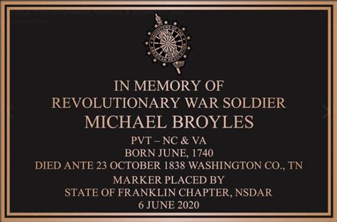 Michael Broyles 1740 1839 Find A Grave Memorial