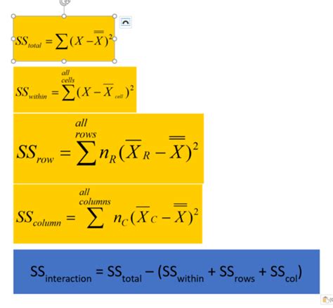 Ch 14 Two Way Anova Flashcards Quizlet