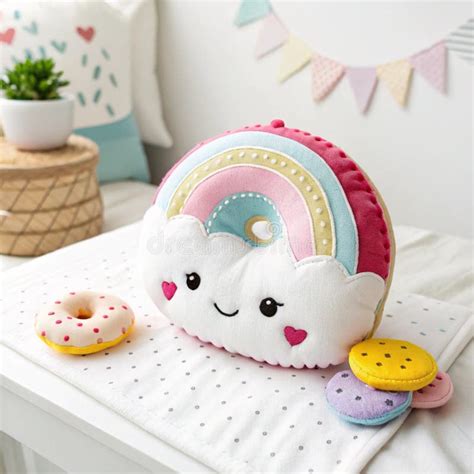 Cute Creation Displayed On White Background Stock Illustration