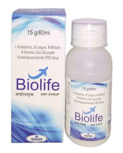 Liquid Biolife Susp Dry Syrup At Best Price In Ahmedabad Iscon Life