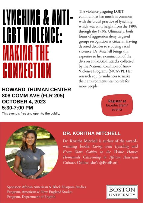 Koritha Mitchell On Linkedin Next Week Please Spread The Word To