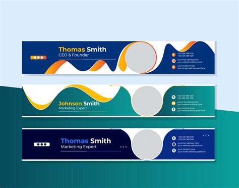 Linkedin Cover Design Template Bundle 15735395 Vector Art At Vecteezy