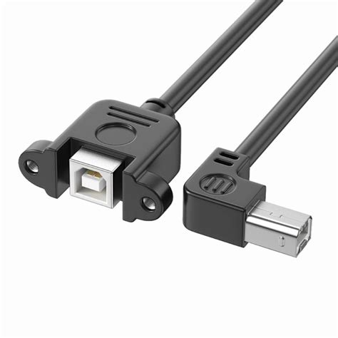 Usb 20 Printer Cable Typeb Male To Typeb Female Scanner Cord 480mbps