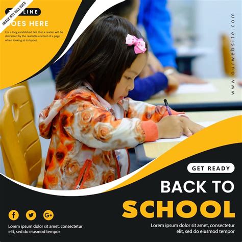 Affiche Publicitaire Ecole Vecteurs Téléchargez Gratuitement Des
